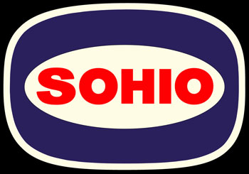 Sohio Gas Station Sign - GA417 | Garage Art™