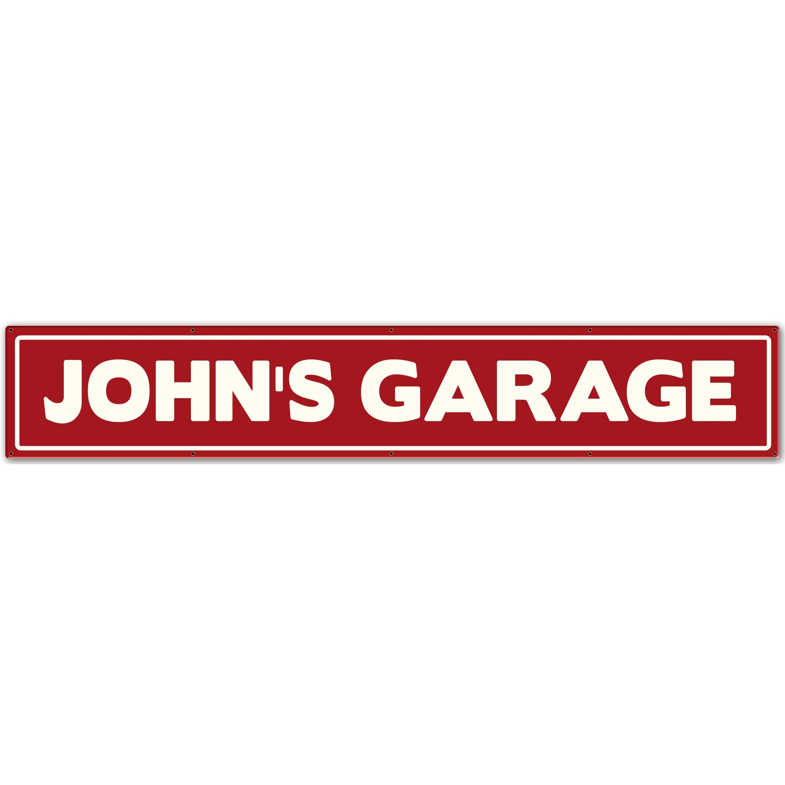 70" Personalized Garage Sign | Garage Art™